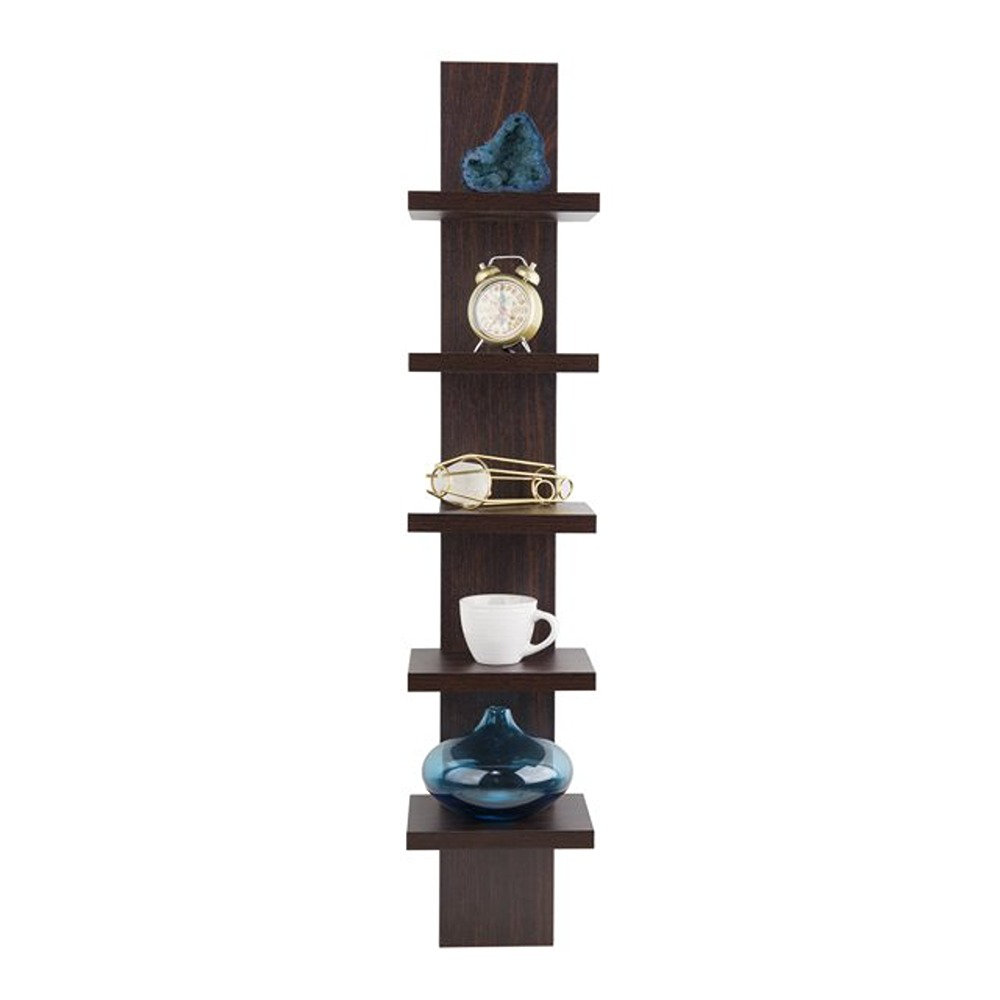 Ebern Designs Wyaconda 5 Tier Column Wall Shelf & Reviews | Wayfair