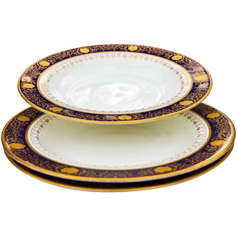 The Moroccan Room Handmade Porcelain Decorative Plate Set | Perigold