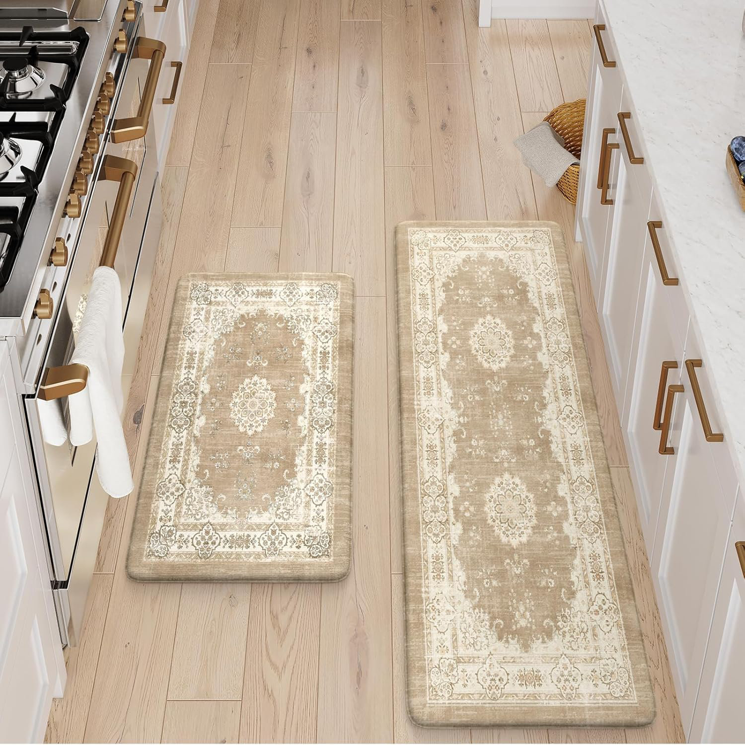 Red Barrel Studio® Kitchen Mats Cushioned Anti Fatigue | Wayfair
