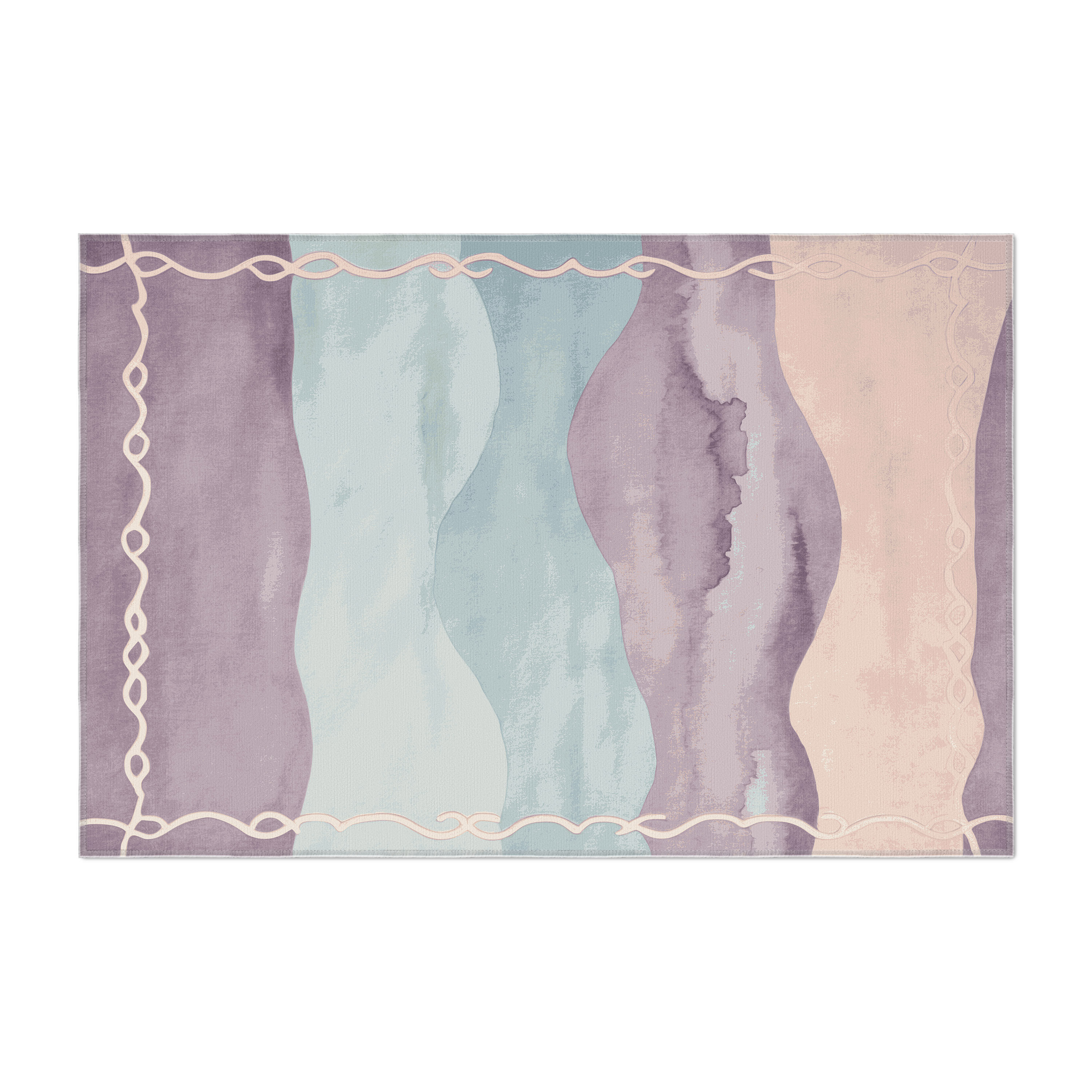 Wrought Studio™ Sapphire Veil Indoor And Outdoor Area Rug | Wayfair