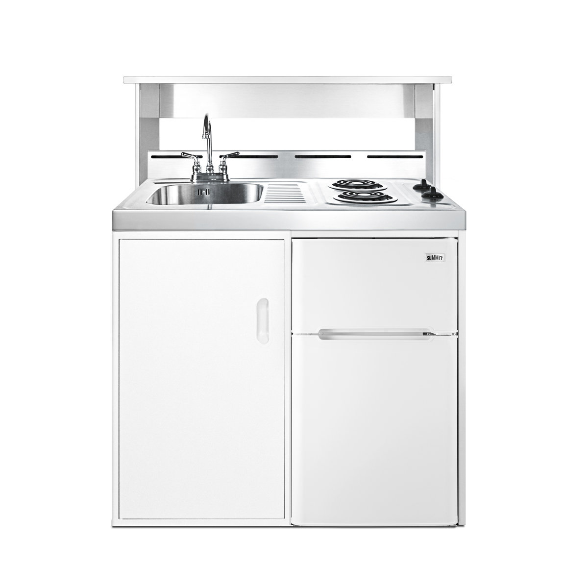 Summit Appliance All-In-One Combo Kitchens 2.92 cu. ft. Freestanding ...
