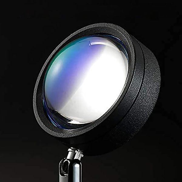 Ivy Bronx Sunset Lamp Projection Rotation Rainbow Projection Lamp Led ...