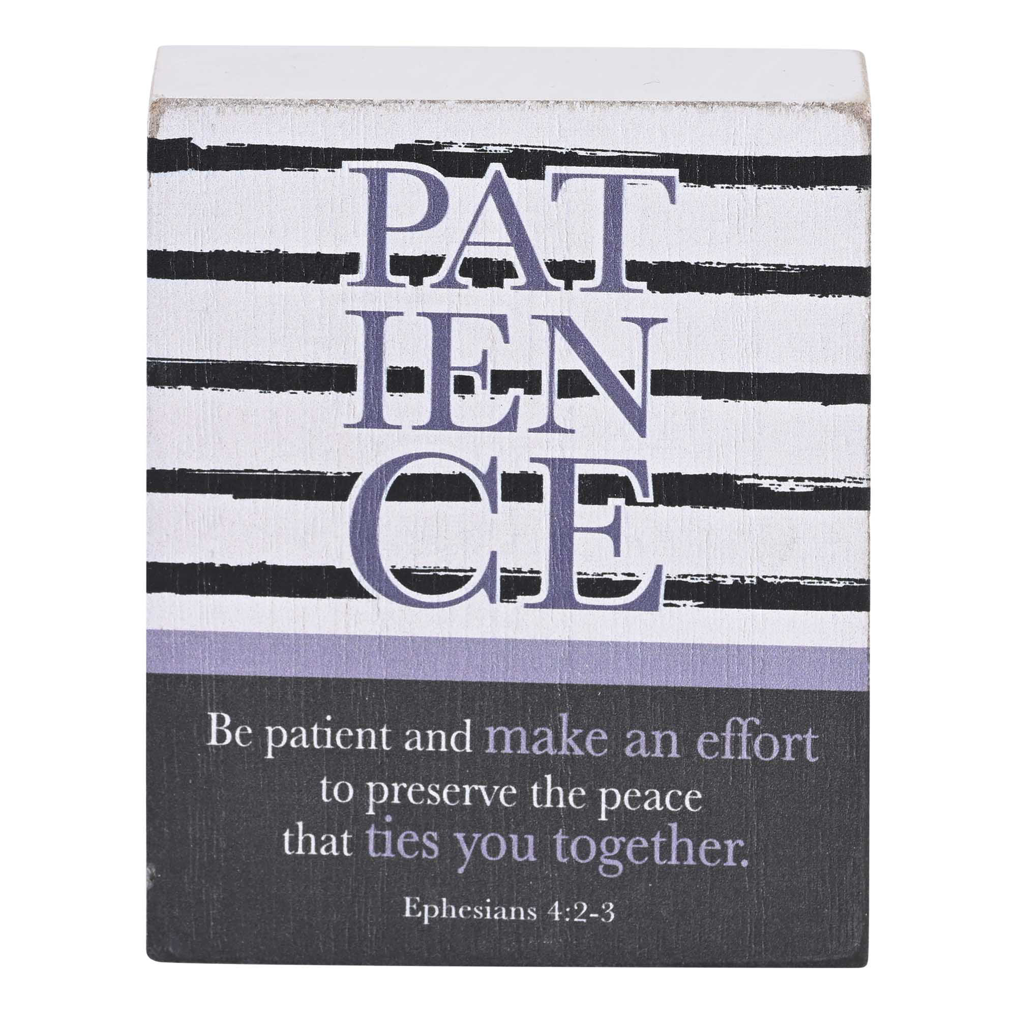 Trinx Wouter Tabletop Plaque Patience Decorative Plaque | Wayfair