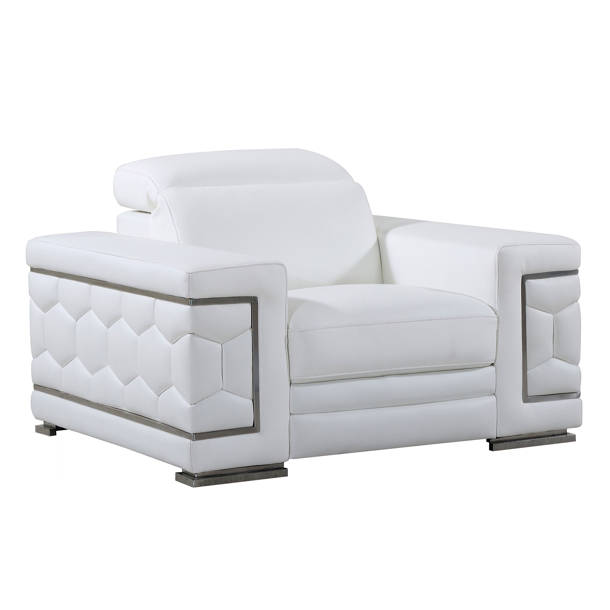 Mercer41 Grindler Leather Living Room Set | Wayfair
