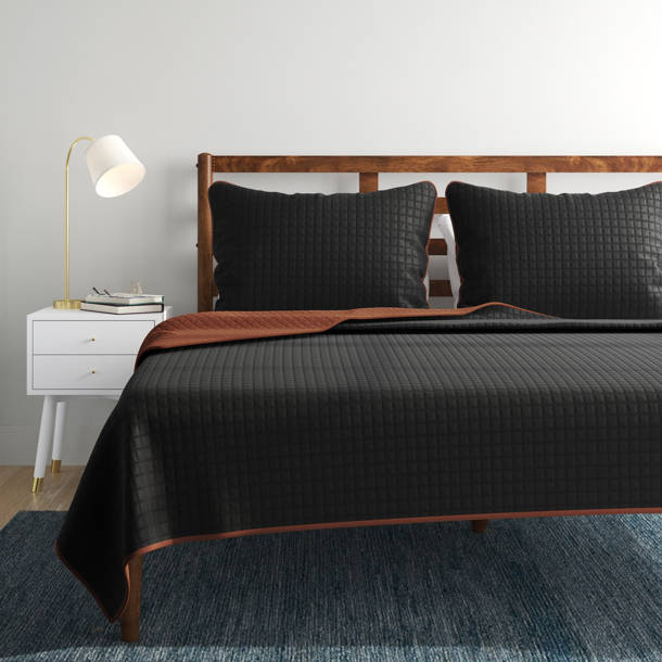 Wade Logan® Vedder Geometric Room Darkening Thermal Curtain Panels ...