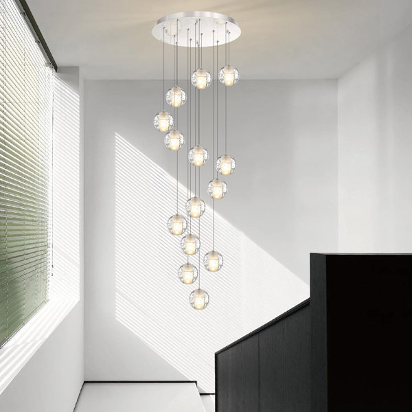 Latitude Run® LED Luxury Crystal Glam Chandelier Light & Reviews | Wayfair