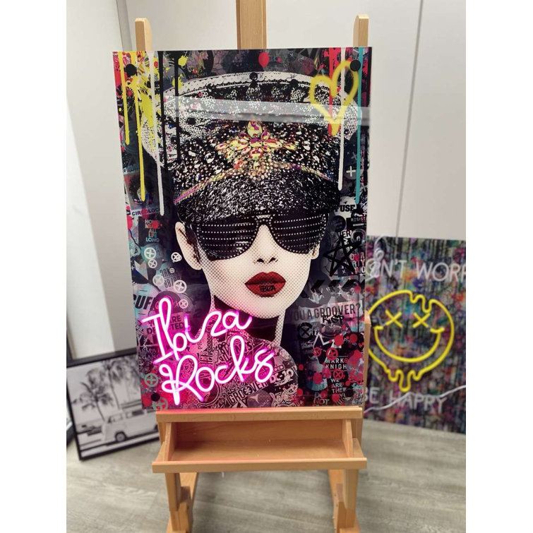 East Urban Home Ibiza Rocks LED Neon Sign Wall Art | Wayfair.co.uk