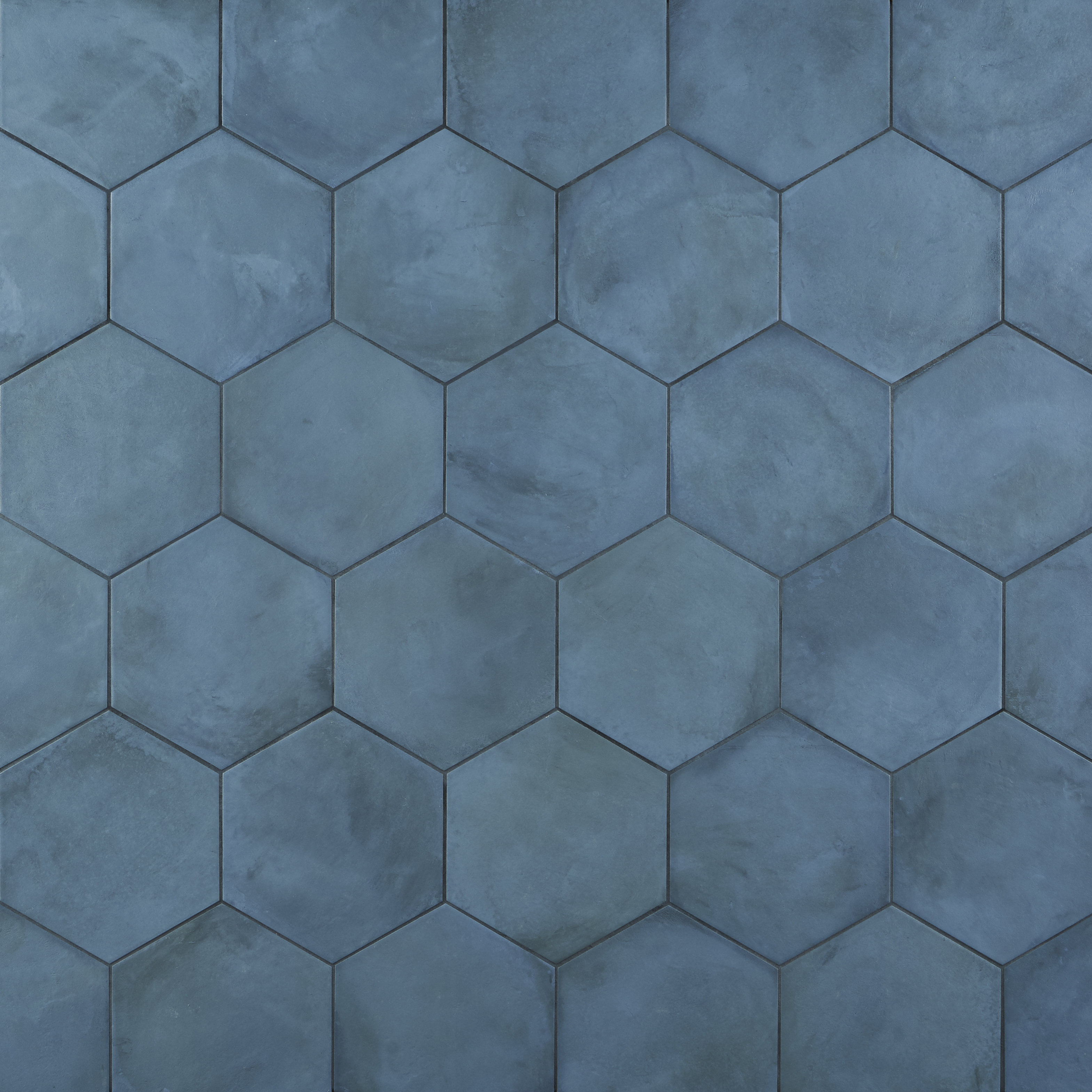 Bond Tile Dash 8.5 in. x 9.84 in. Matte Hexagon Porcelain Floor and ...