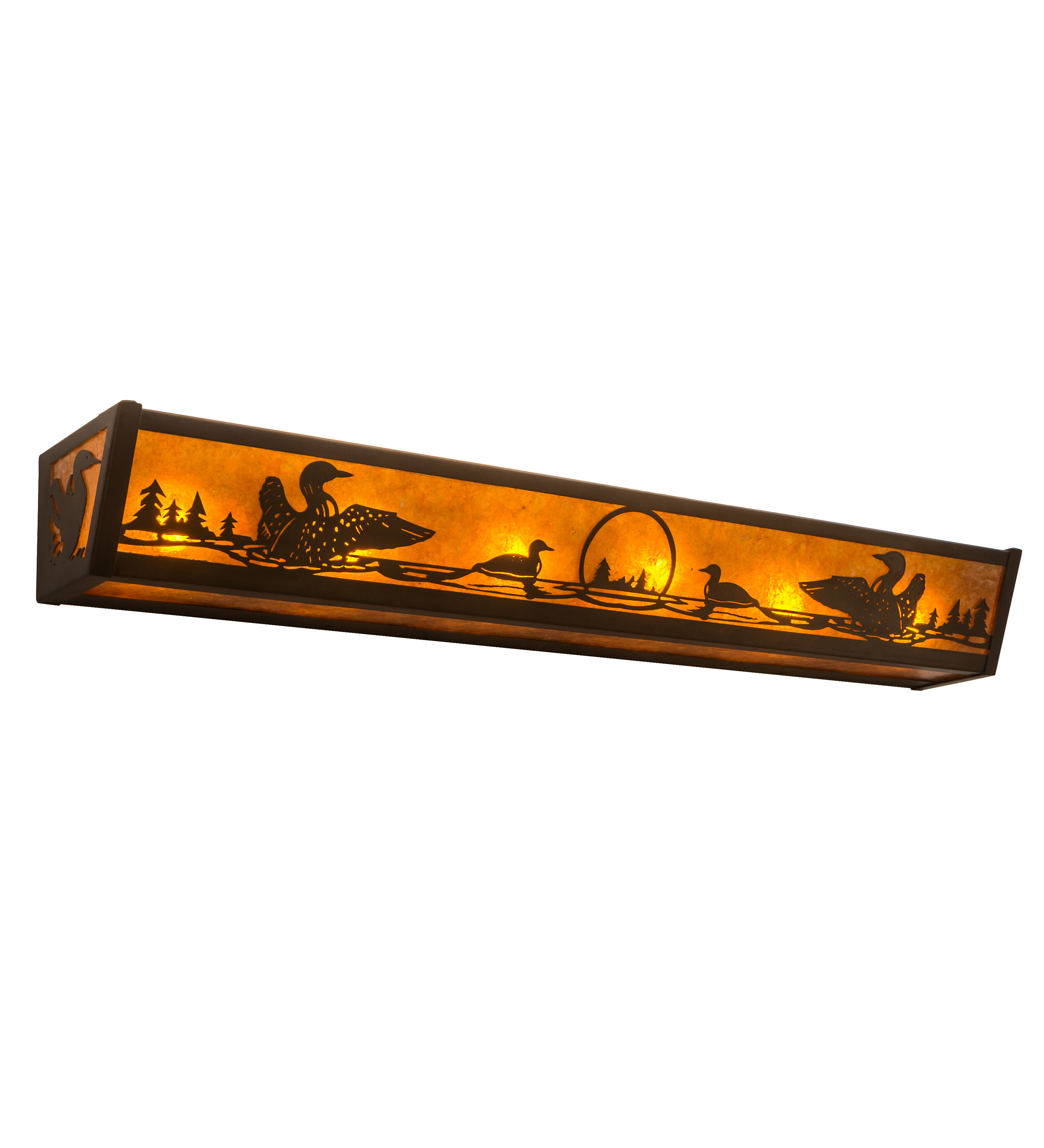 Meyda Lighting 36" Wide Loon Vanity Light - Wayfair Canada