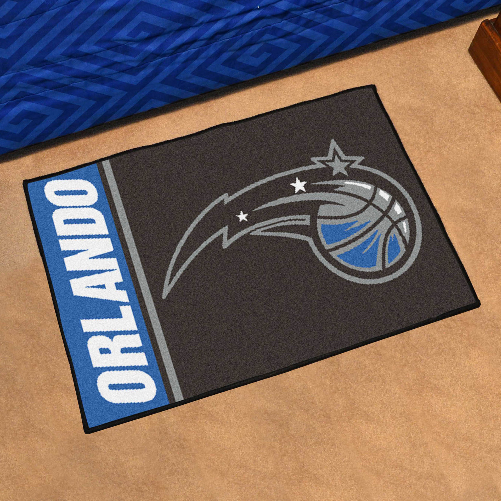 FANMATS NBA Orlando Magic Starter 30 in. x 19 in. Non-Slip Indoor Only ...