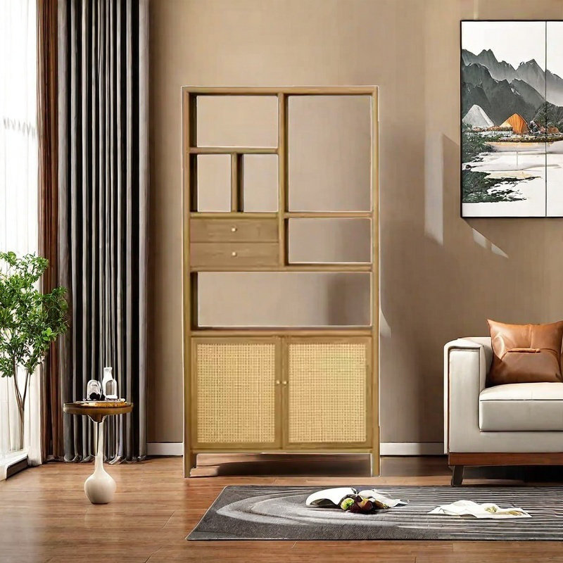 Parttlion New Chinese style display shelf bookcase - Wayfair Canada