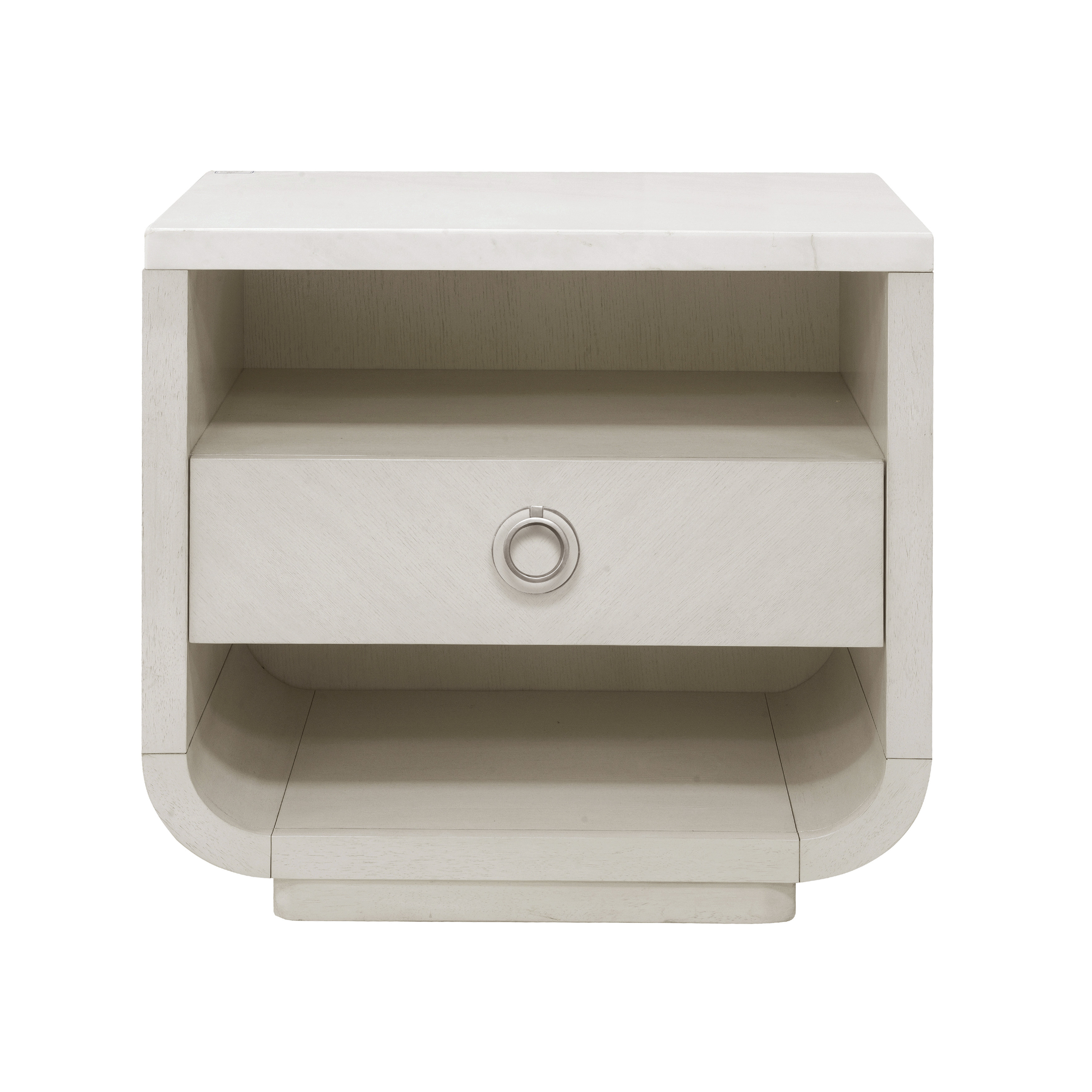 Pulaski Furniture Brighton Stone Top Accent Nightstand With Storage ...