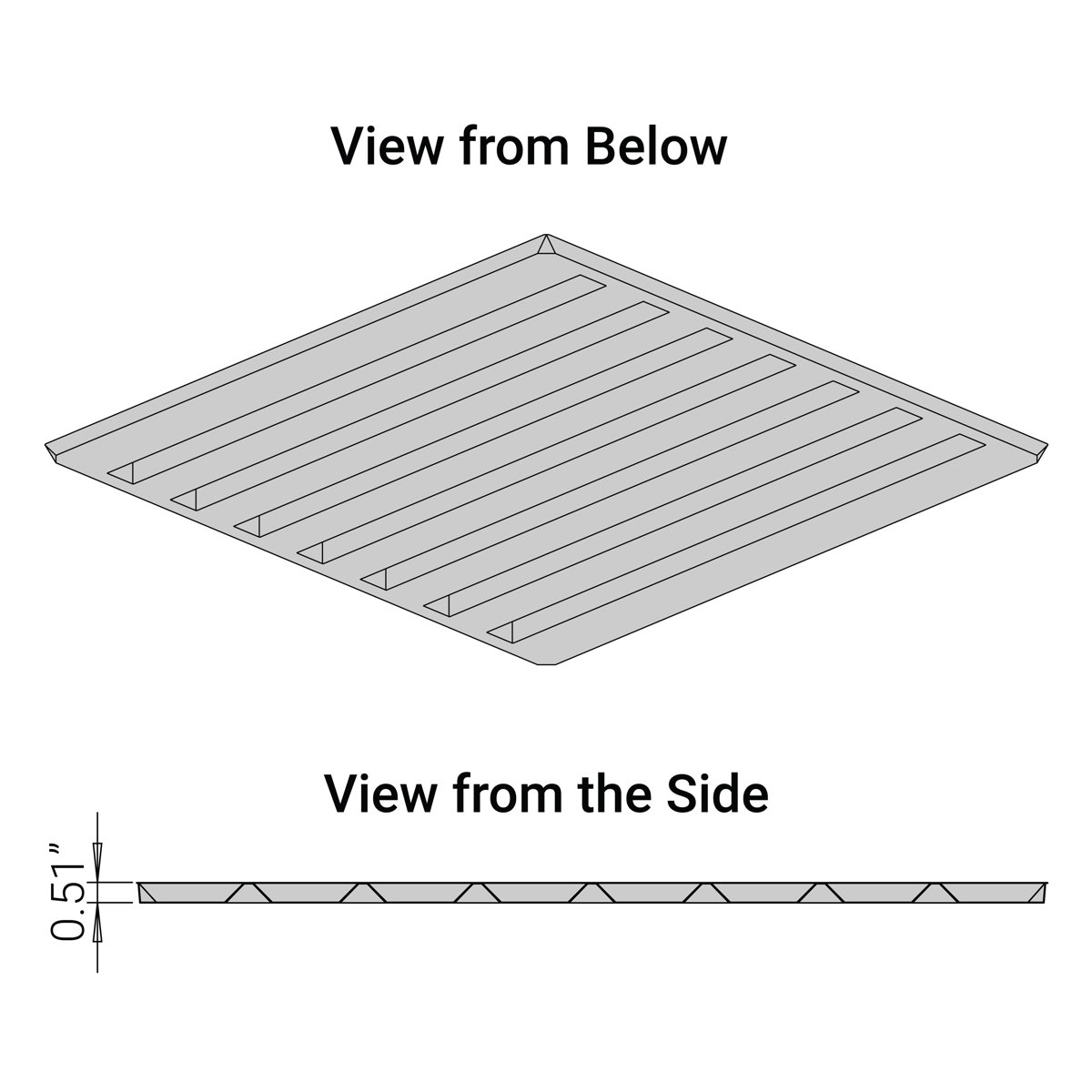 Ceilume Southland 24 L x 24 W Rigid Vinyl Ceiling Tile & Reviews | Wayfair