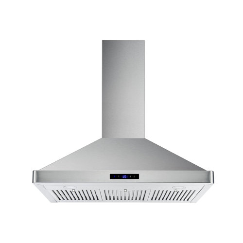 SNDOAS 36" 700 Cubic Feet Per Minute Convertible Wall Mount Range Hood ...