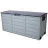 GOODSILO All-Weather UV-Protected Pool Deck Storage Box with Wheels ...