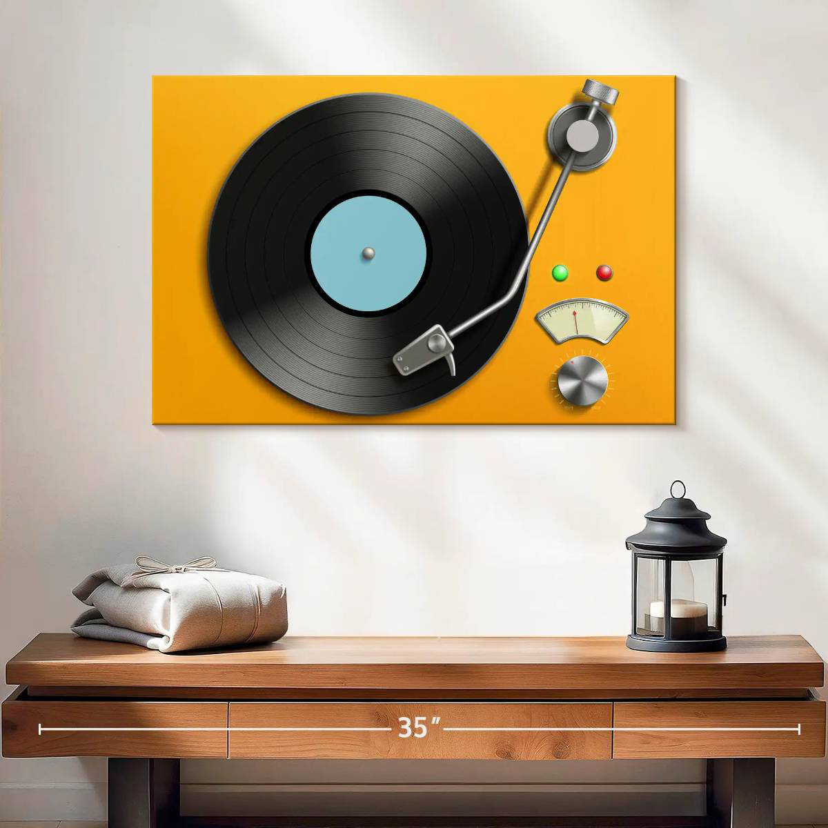 Ebern Designs Abarca Retro Record Player | Wayfair