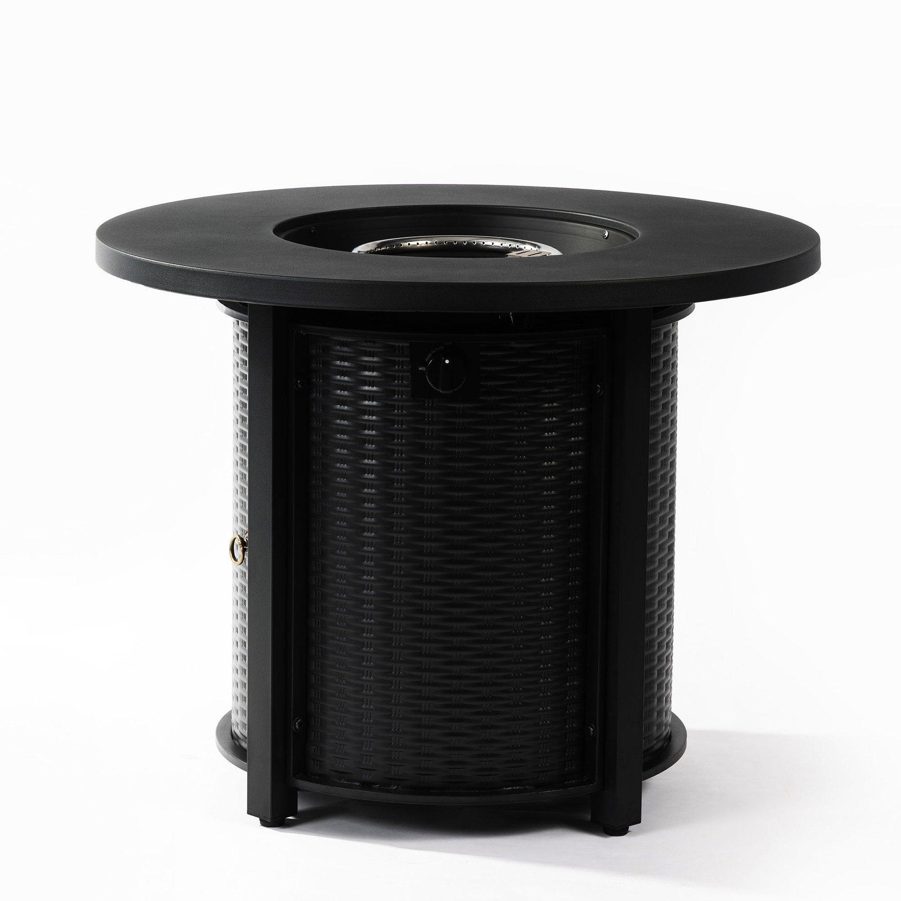 Latitude Run® 32Inch Steel Fire Table With Adjustable Heat, Ideal For ...