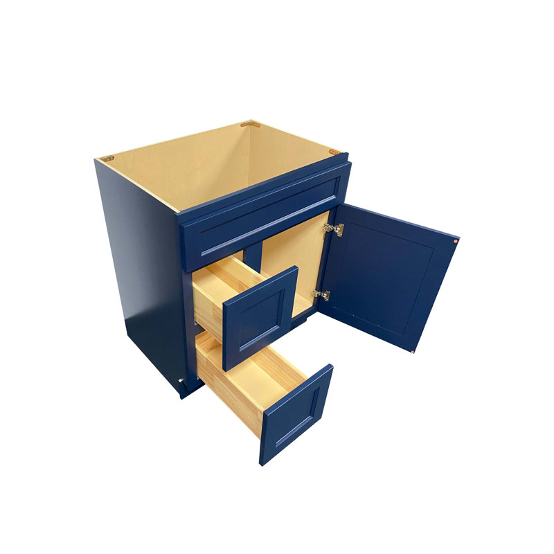 United Cabinetry 30'' Bathroom Vanity Base Only & Reviews | Wayfair