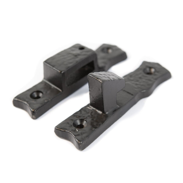 Hammer and Tongs Hammer & Tongs - Rustic Suffolk Latch - H145mm - Black ...