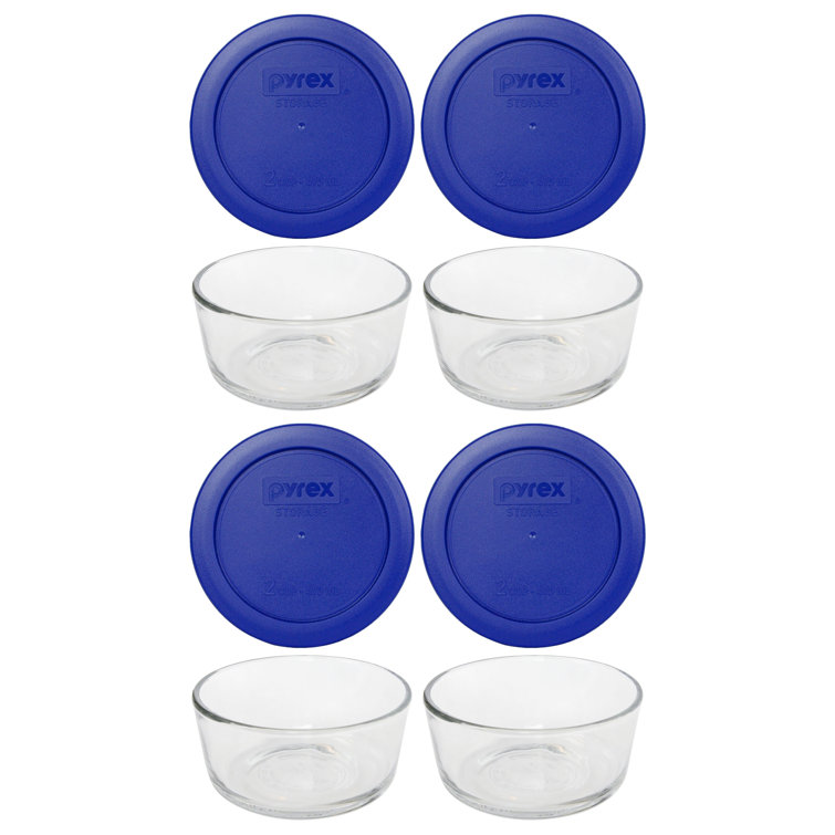 Pyrex 7200 Glass Bowls & 7200-PC Matching Lids & Reviews | Wayfair