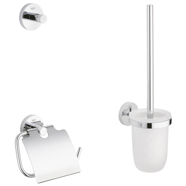 GROHE Essentials 3 Piece Bathroom Hardware Set & Reviews | Wayfair