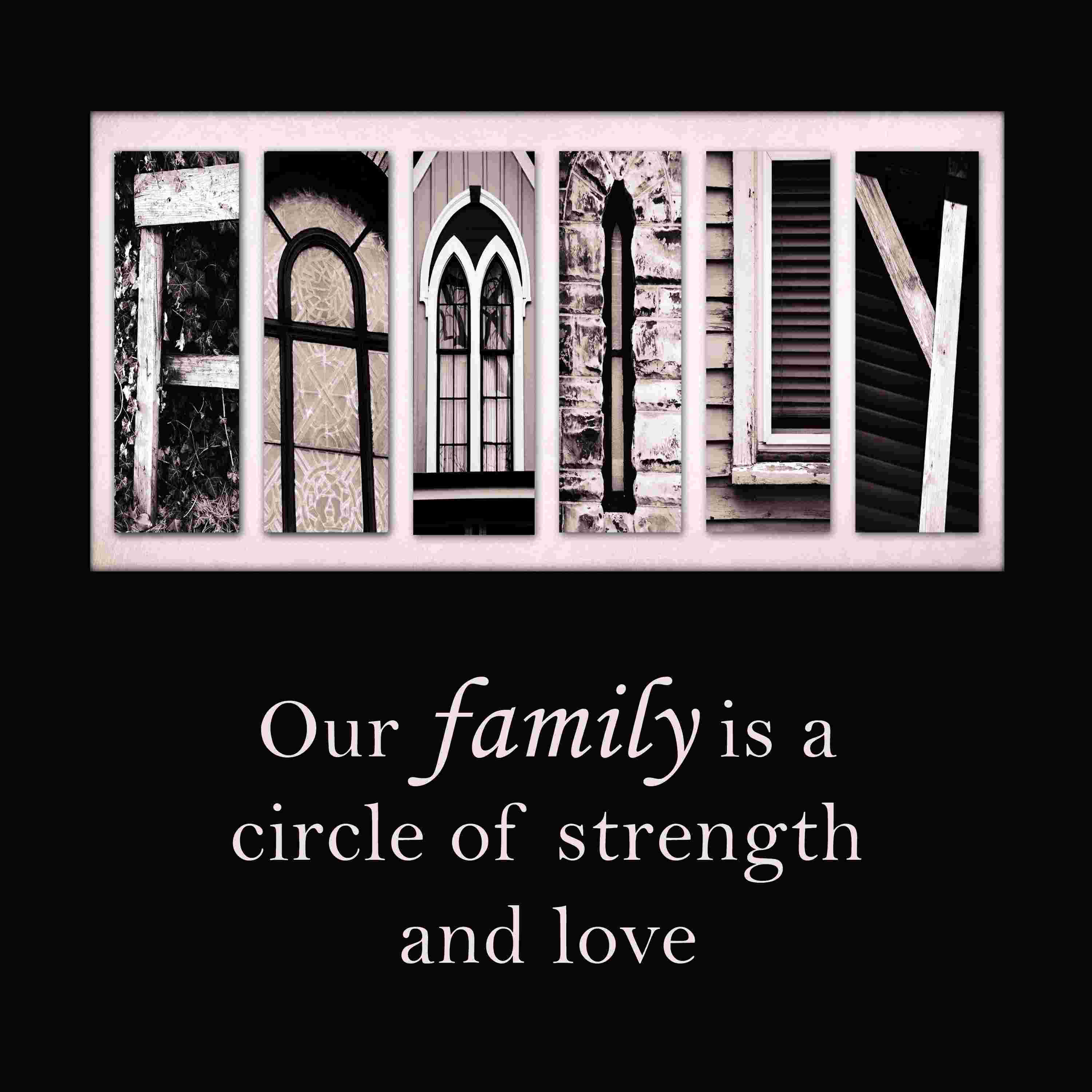 Trinx Family Strength - Wrapped Canvas Print | Wayfair