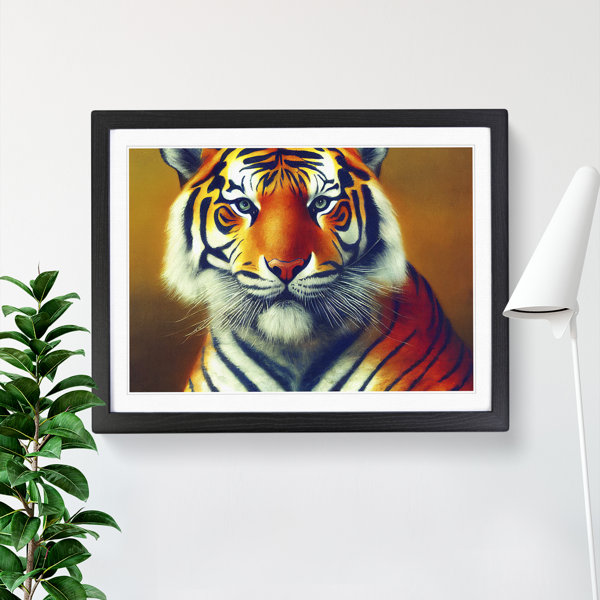 17 Stories XH1022-7606X Sacred Tiger - Single Picture Frame Painting ...