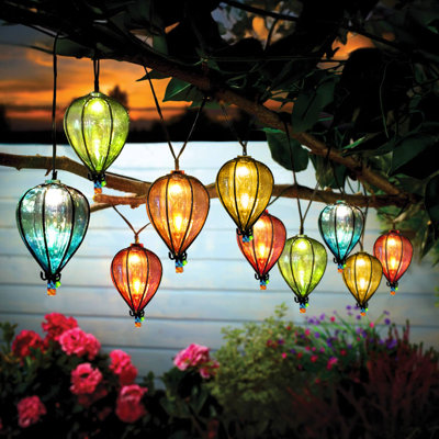 romantic outdoor string lights