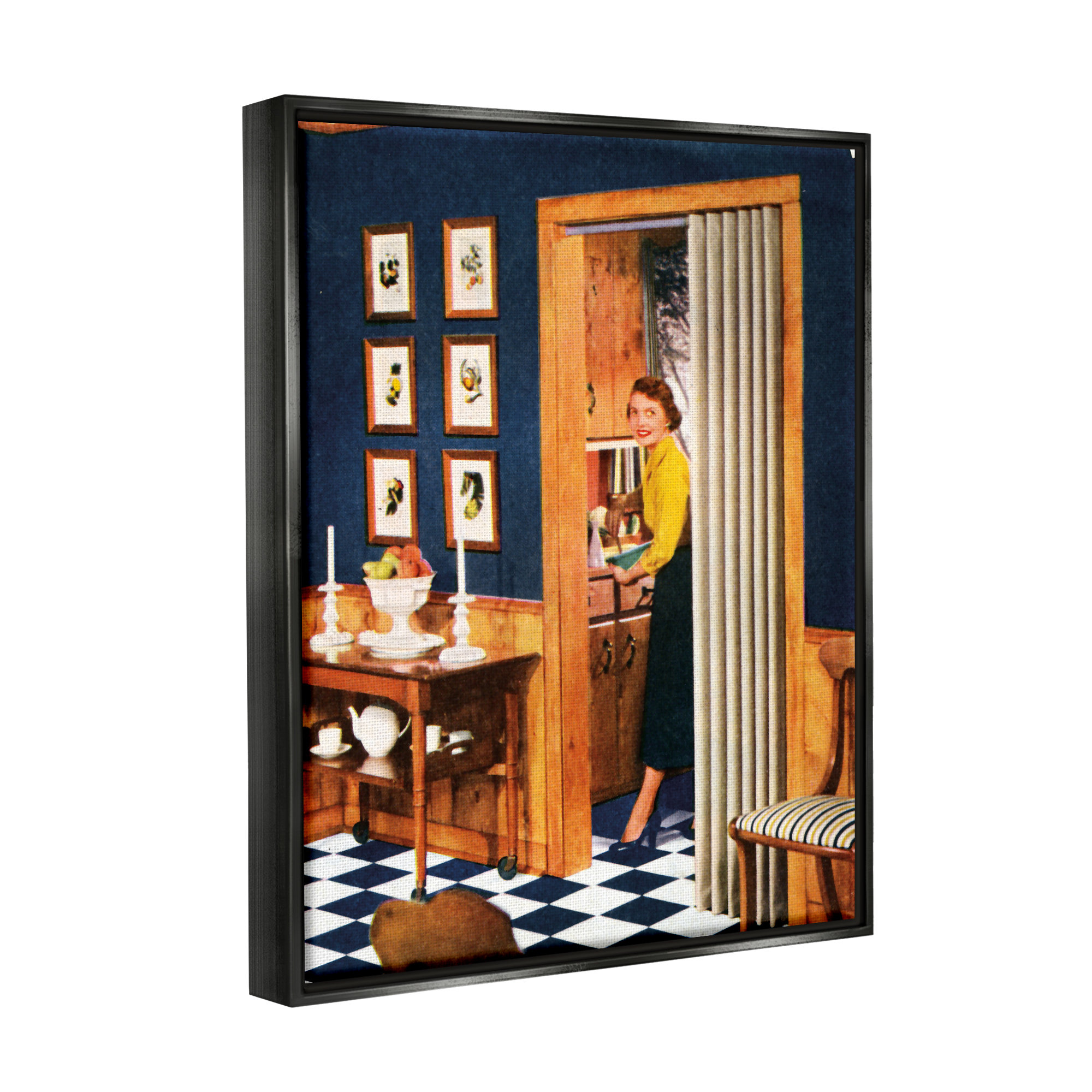 Winston Porter Vintage Woman Scenery Framed On Canvas by Kathy Alper ...