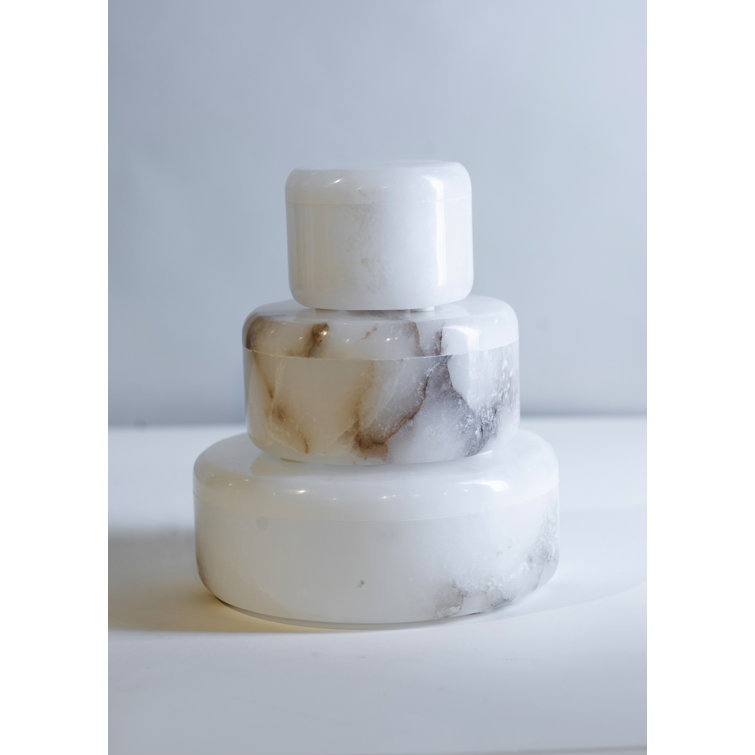 Wrought Studio Aniki Alabaster Decorative Box - Wayfair Canada