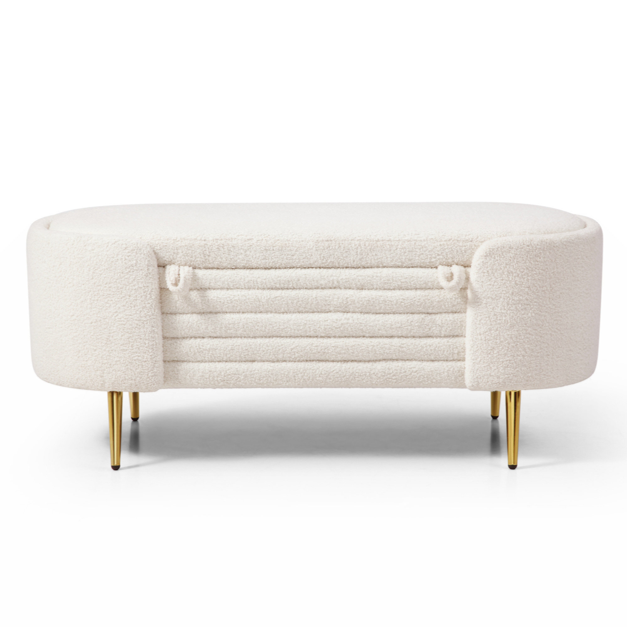 Mercer41 Cubbindall Polyester Upholstered Storage Bench | Wayfair