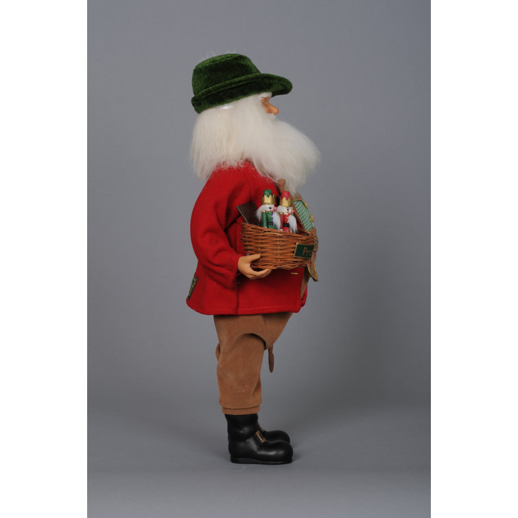 Karen Didion Christmas German Santa Figurine & Reviews | Wayfair