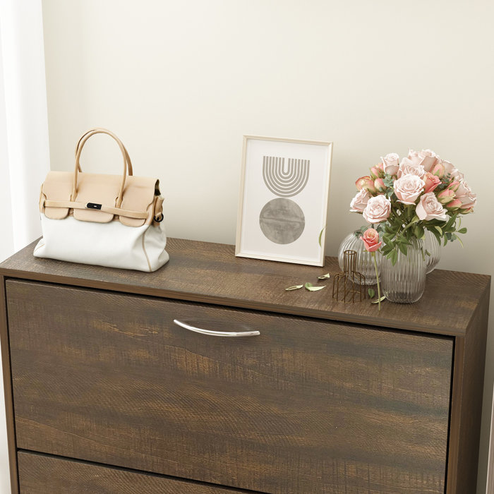 Wade Logan® 47.2'' H 18 Pair Shoe Storage Cabinet & Reviews | Wayfair