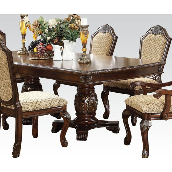 DAE 9-ps Formal Dining Table Set Kitchen Furniture Set Include 1 ...