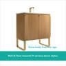 Ebern Designs Cason Wall-Mounted Floating Bathroom Vanity with ...