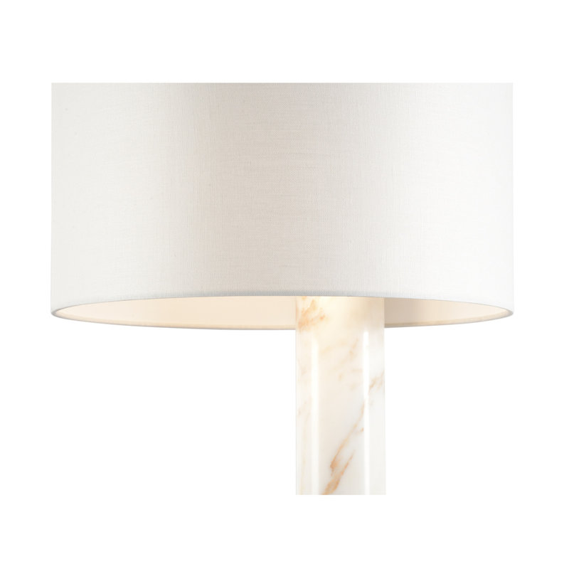 Wildwood Rimini Marble/Metal Table Lamp | Wayfair