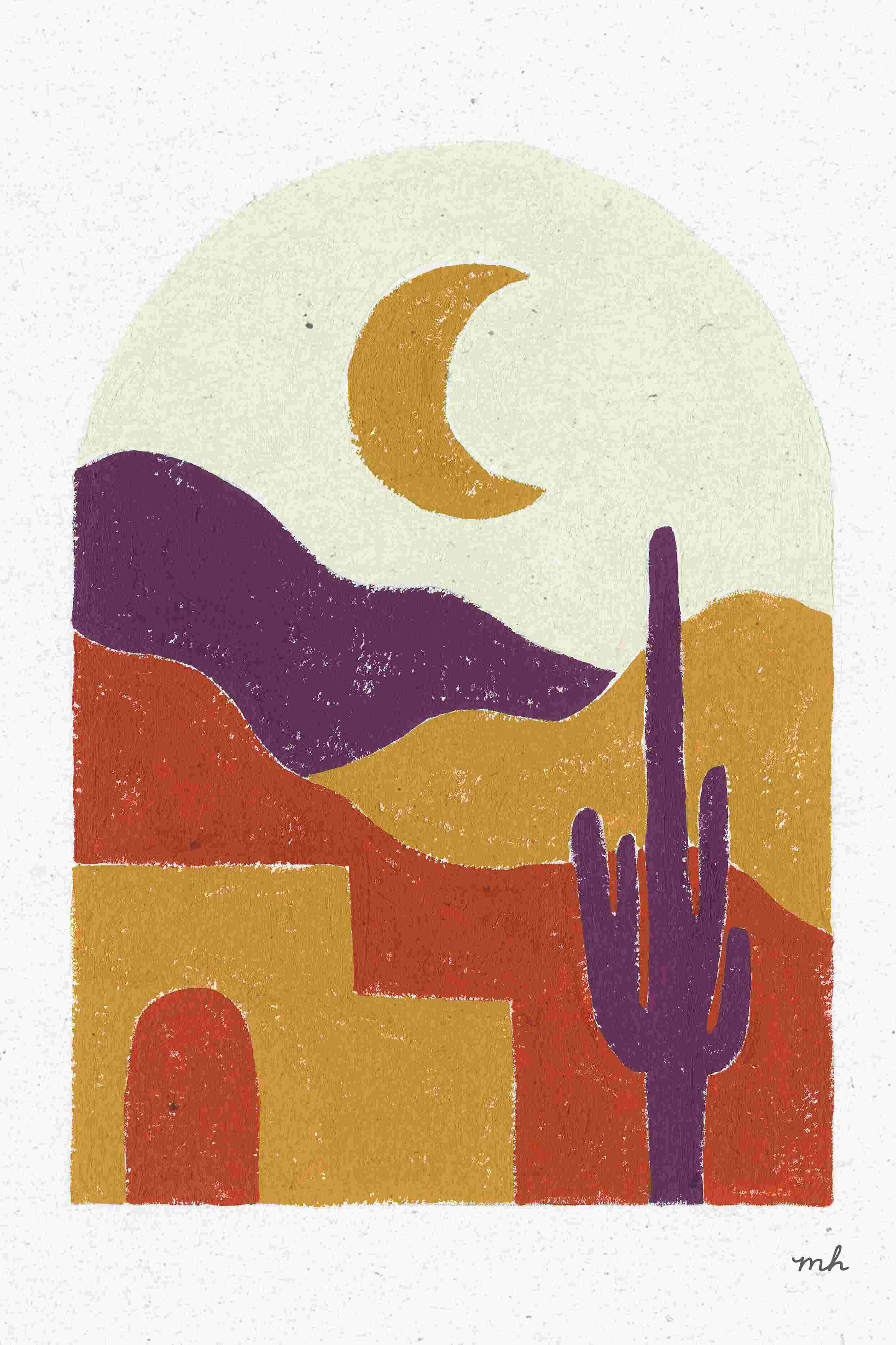 Union Rustic Desert Window I by Moira Hershey - Graphic Art - Wayfair ...