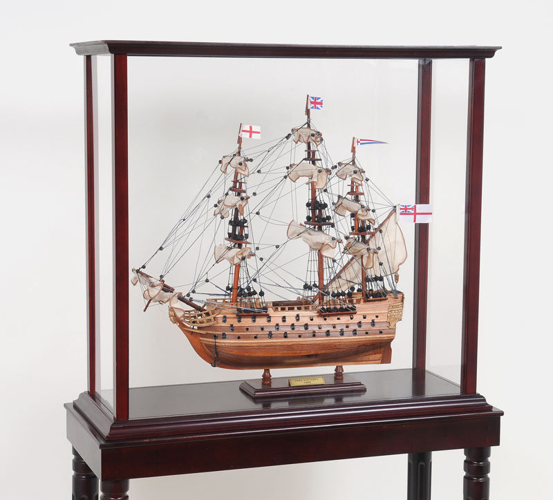 Old Modern Handicrafts Tall Ship Display Case & Reviews | Wayfair