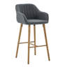East Urban Home Modern Bar Stools Set of 2, Kitchen Island Tall Chairs ...