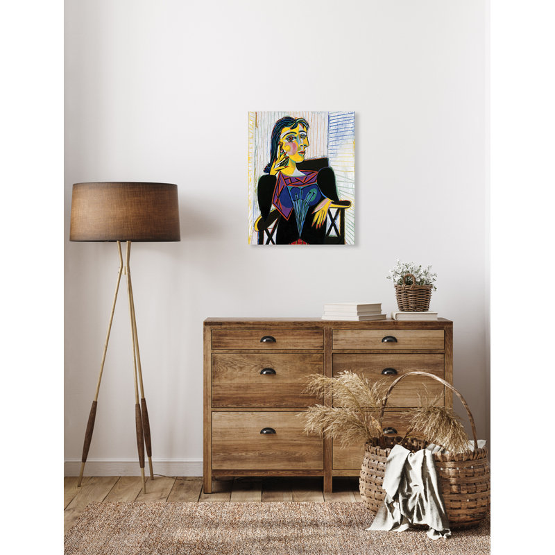 Red Barrel Studio® Portrait of Dora Maar by Pablo Picasso Art Giclee ...