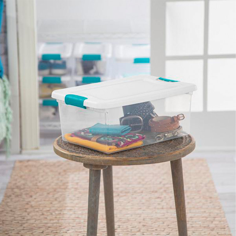 Sterilite Latching Stackable Storage Container w/ Lid & Reviews ...