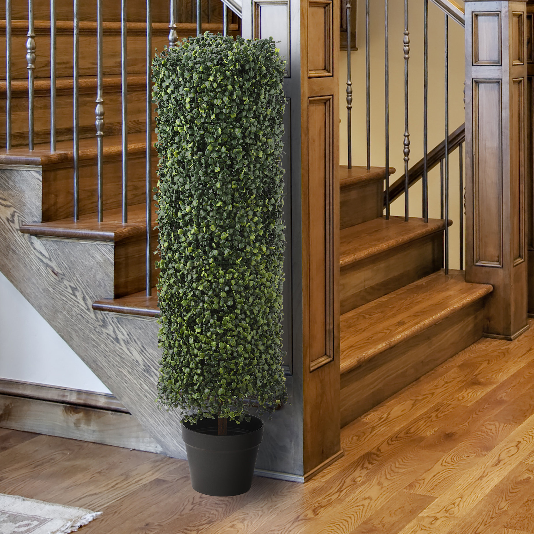 Primrue 36" Boxwood Column Topiary & Reviews | Wayfair