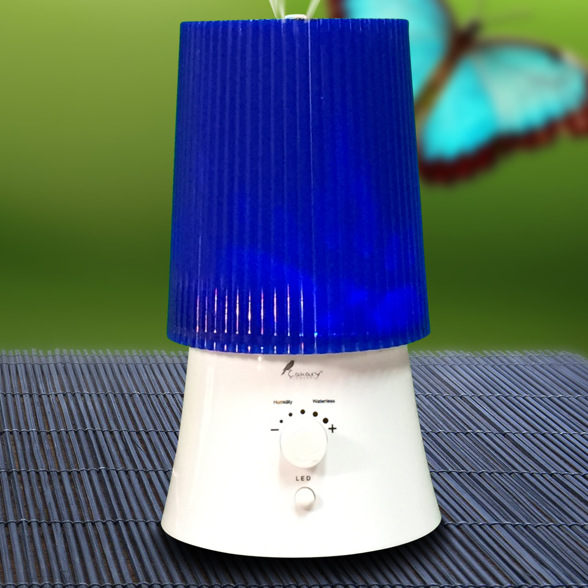 Canary Products 0.66 Gal. Cool Mist Ultrasonic Tabletop Humidifier ...