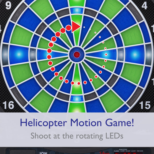 Viper Ion Illuminated Electronic Dartboard with Darts & Reviews | Wayfair