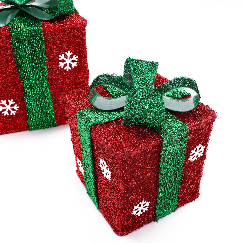 The Holiday Aisle® Gift Boxes Lighted Display & Reviews | Wayfair