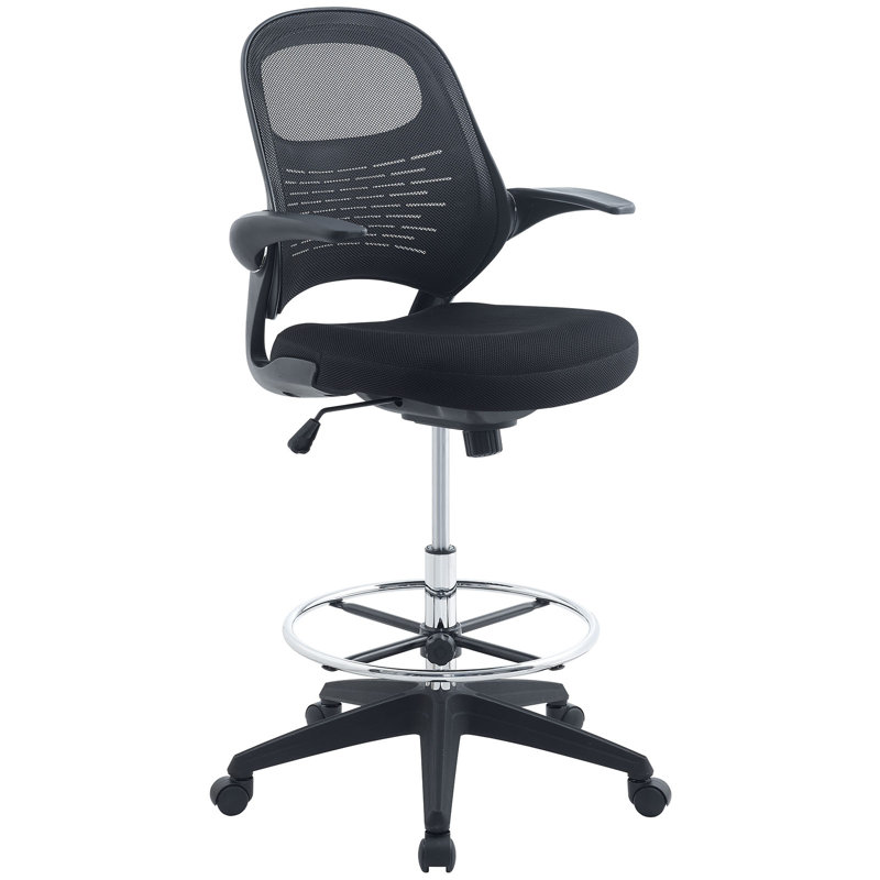 Modway Black Advance Drafting Chair & Reviews | Wayfair