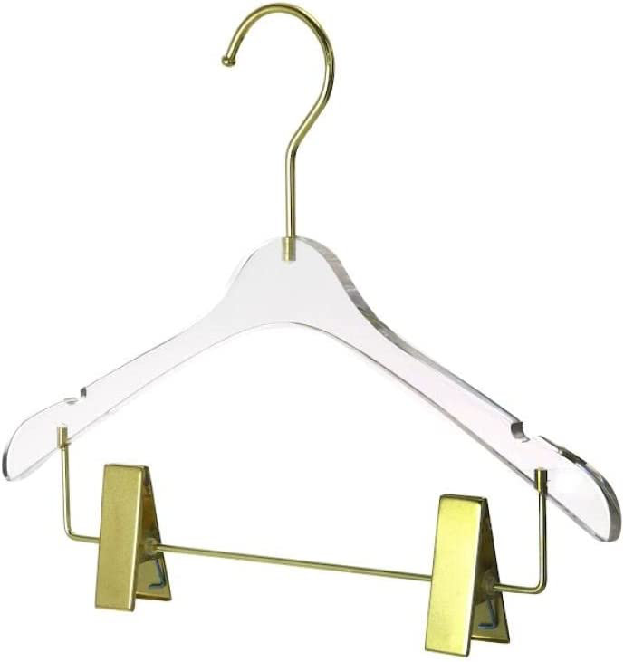 Rebrilliant Quality Acrylic Clear Hangers With Clips Made Of Clear ...