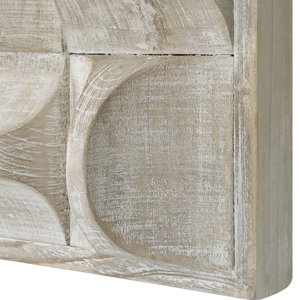 Birch Lane™ Solid Wood Abstract Wall Decor | Wayfair