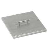 American Fireglass Square Stainless Steel Fire Pit Lid & Reviews | Wayfair