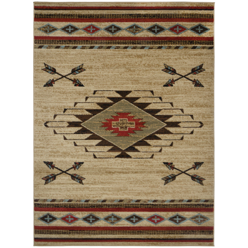 Loon Peak® Perrault Southwestern Rug & Reviews | Wayfair